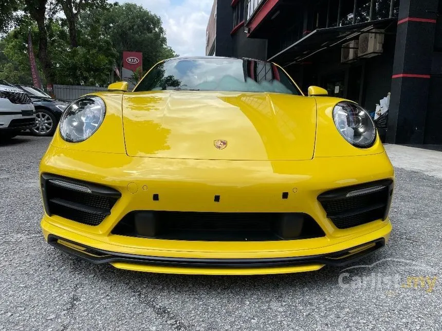 Recon 2020 Porsche 911 3.0 Carrera 4S TECHART Bodykit Racing Yellow Red ...