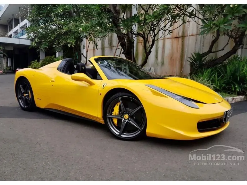 Jual Mobil Ferrari 458 2014 Spider 4.5 di DKI Jakarta Automatic ...