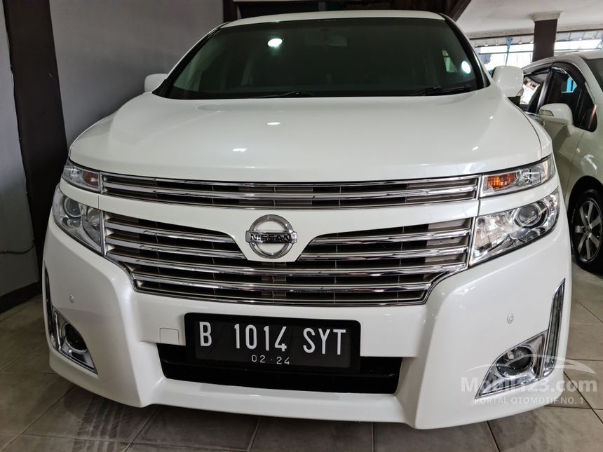 Jual Mobil Nissan Elgrand 2013 Highway Star 2.5 di DKI Jakarta Automatic MPV Putih Rp 325.000. ...