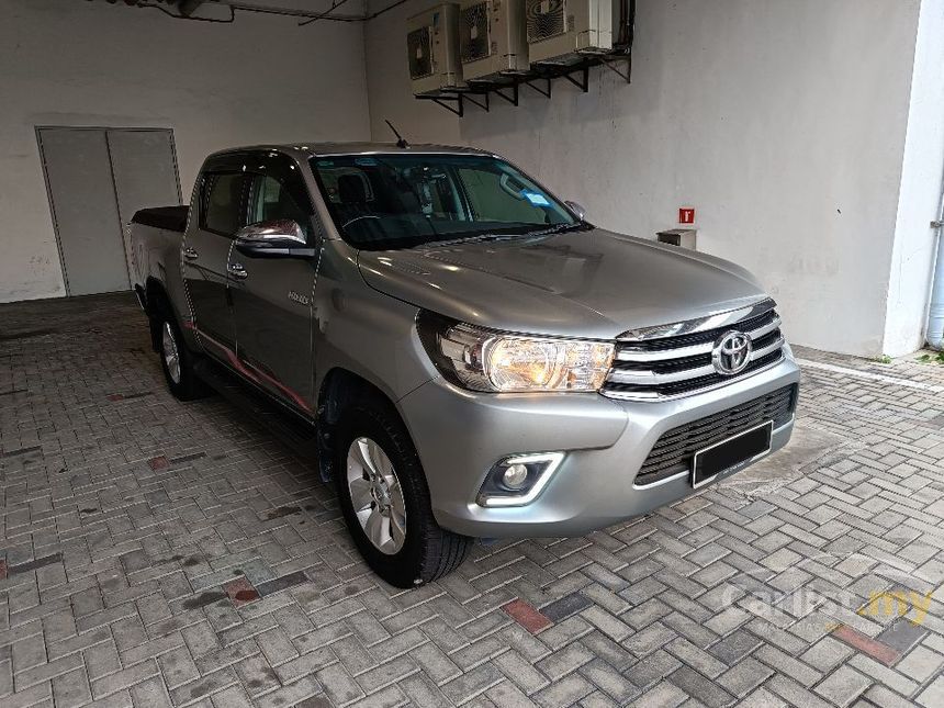 Used 2018 Toyota HILUX 2.4 G (A) Ori Paint - Carlist.my