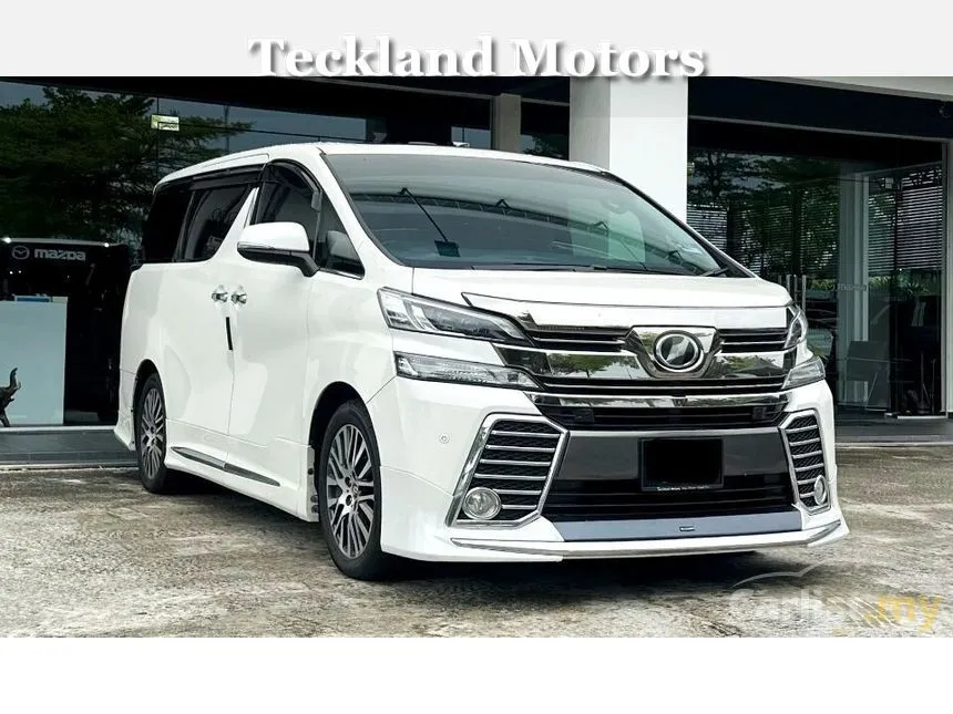 Used 2015/17 Toyota VELLFIRE ZG 2.5 (A) JBL MODELLISTA KITS - Carlist.my