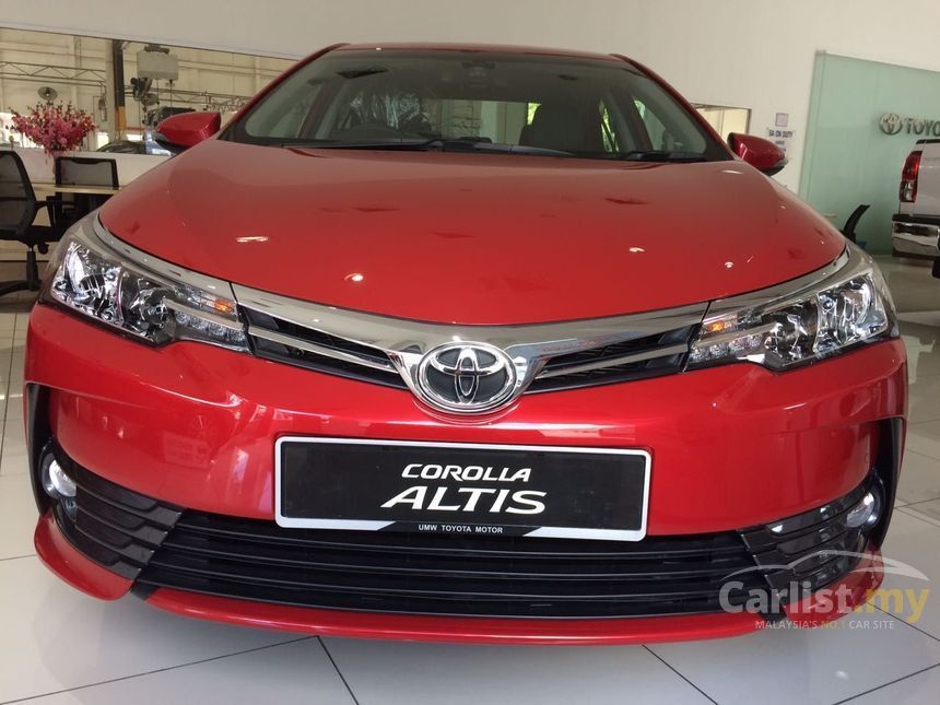 Toyota Corolla Altis 2017 G 1.8 in Kuala Lumpur Automatic Sedan Red for ...