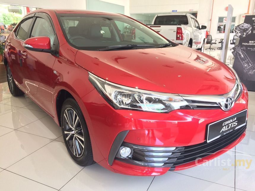 Toyota Corolla Altis 2017 G 1.8 in Kuala Lumpur Automatic Sedan Red for ...