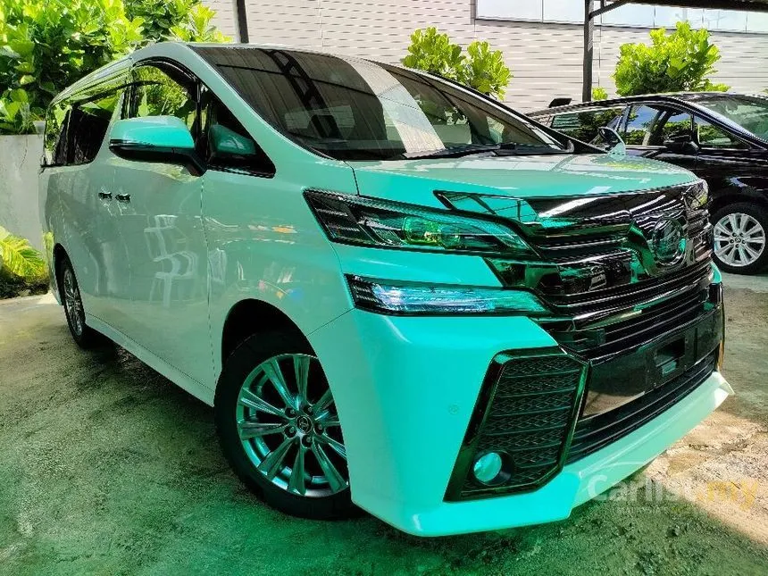 Recon 2017 Toyota Vellfire 2.5 Z Golden Eyes MPV **PRE CRASH SAFETY ...