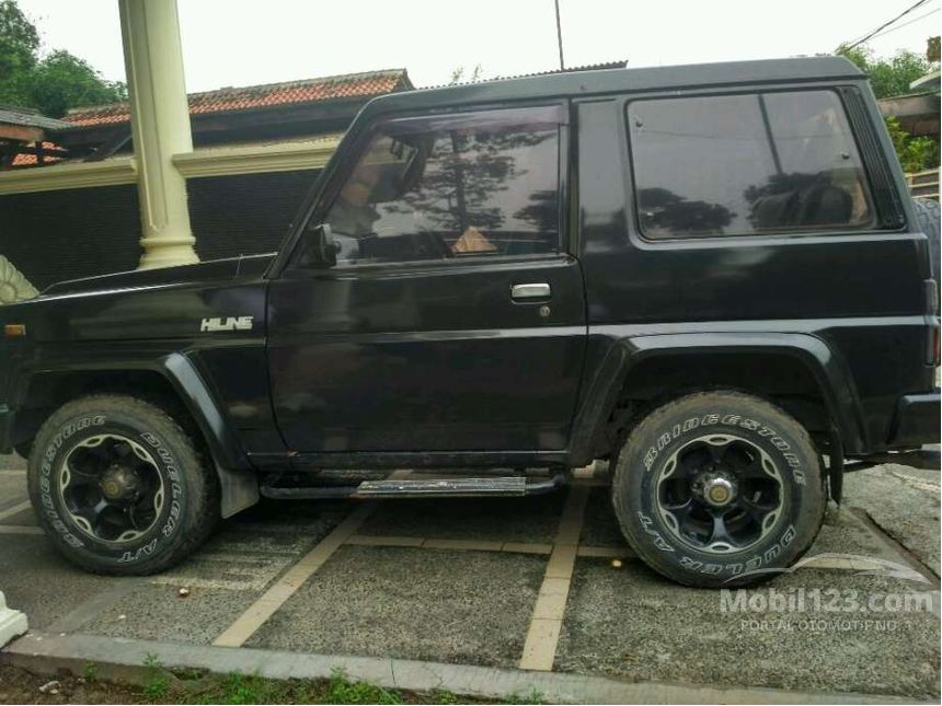 Jual Mobil Daihatsu Rocky 1992 2.8 di Banten Manual Jeep Hitam Rp 60. ...