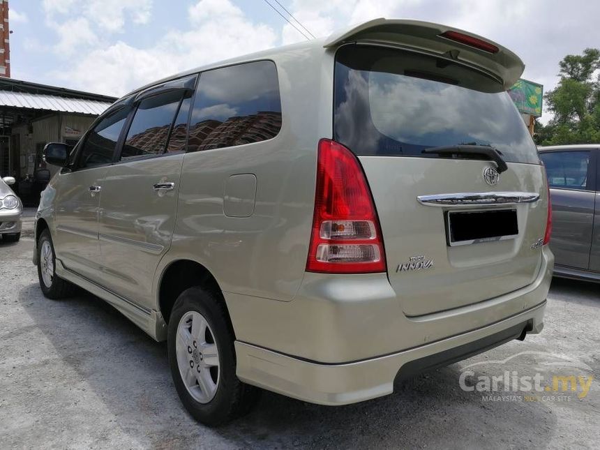 Toyota Innova 2006 G 2.0 in Selangor Automatic MPV Gold for RM 34,800 ...