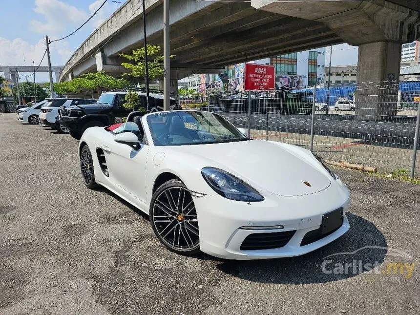 Recon 2019 Porsche 718 Boxster Convertible Unreg - Japan Spec/ Red Soft ...