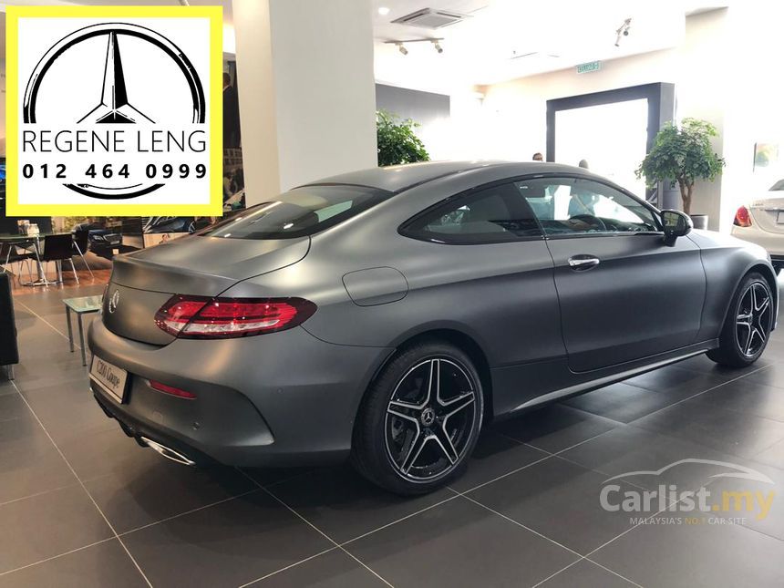 Mercedes-Benz C200 2018 AMG 1.5 in Kuala Lumpur Automatic Coupe Grey ...