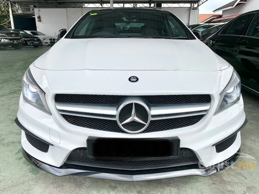 Used 2014 MERCEDES BENZ CLA45 AMG 2.0 TURBO 4 MATIC CARBON FIBER TRIM ...