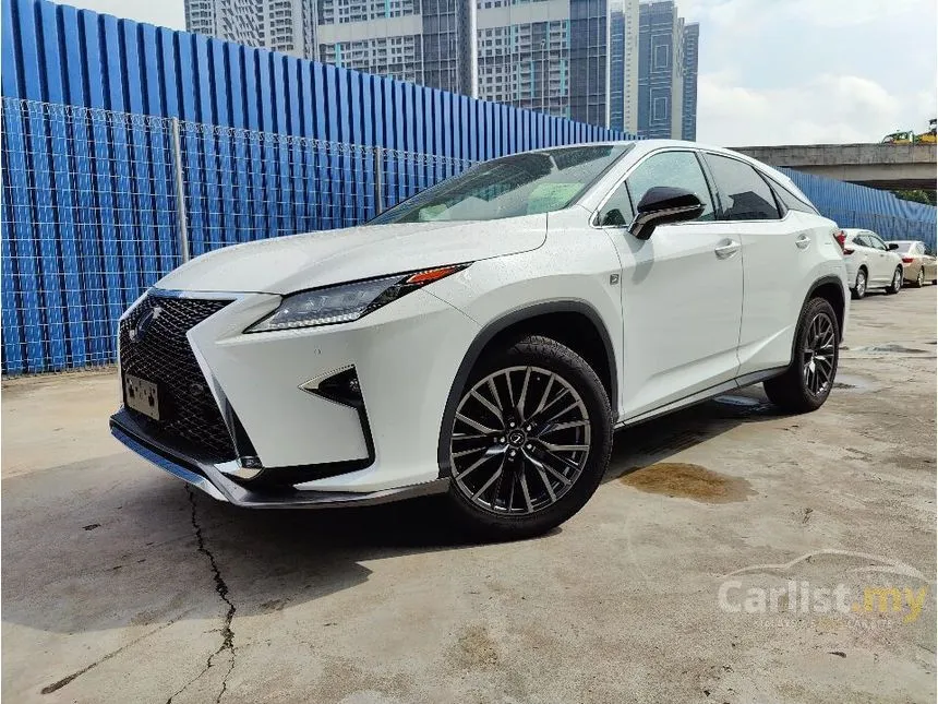 Recon CHEAPEST 2018 Lexus RX300 2.0 F Sport 4WD 4CAM BSM BLACK LEATHER ...