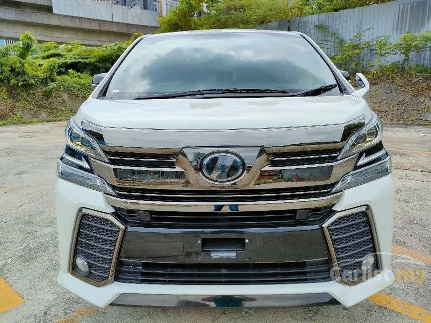 Recon 2017 Toyota Vellfire 2.5 Golden Eyes ** PRE CRASH SAFETY *ROOF ...