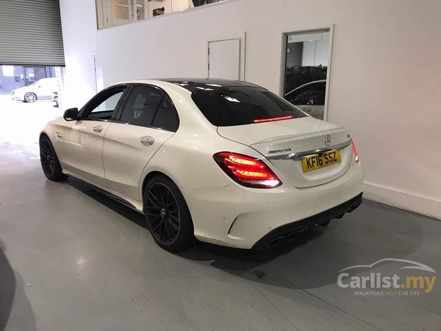 Mercedes-Benz C63 AMG 2016 S 4.0 in Kuala Lumpur Automatic Sedan White ...