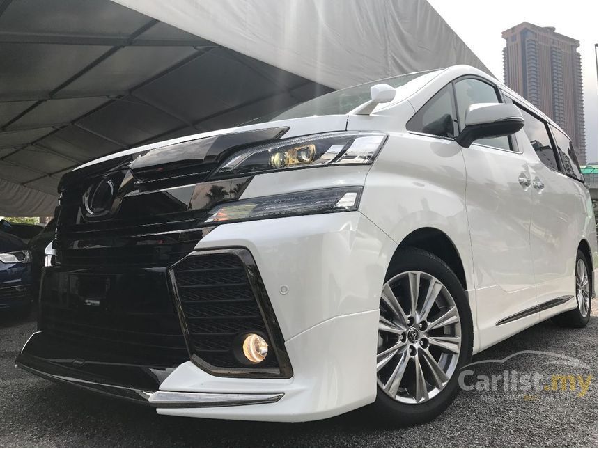 Recon Unreg 2016 Toyota Vellfire 2.5 GOLDEN EYE TYPE GOLD POWER BOOT ...