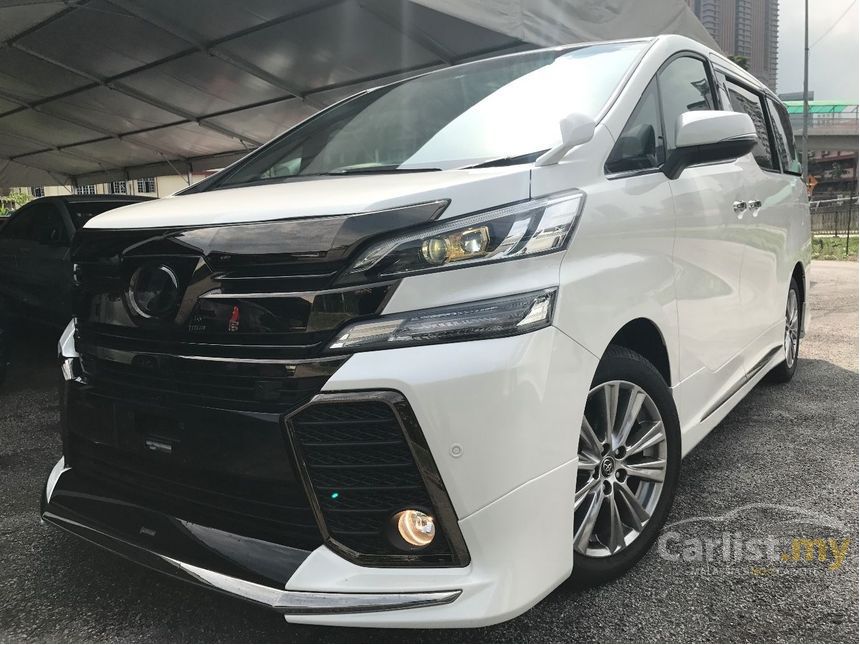 Recon Unreg 2016 Toyota Vellfire 2.5 GOLDEN EYE TYPE GOLD POWER BOOT ...