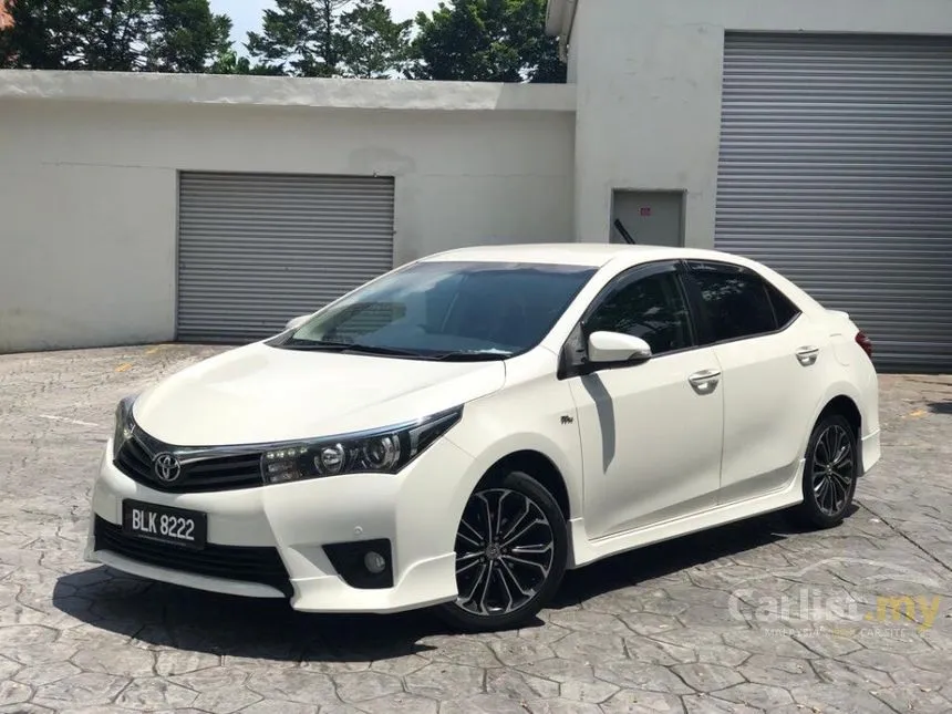 Used REG - 2014 Toyota Corolla Altis 2.0 V (A) P.START / BODYKIT / P ...