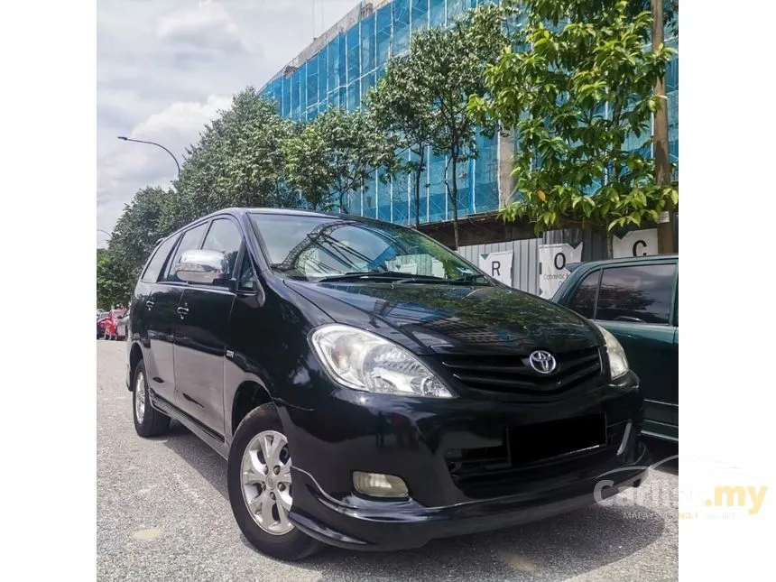 Used 2009 Toyota Innova 2.0 E - LADY OWNER - CLEAN INTERIOR - TIP TOP ...