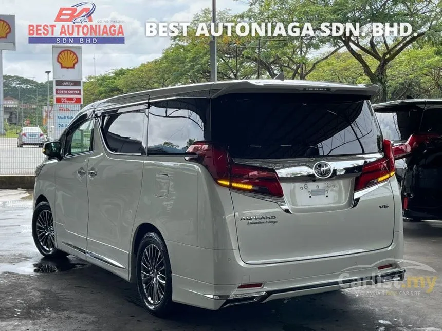 Recon JBL, Beige interior, Modellista bodykit, 2018 Toyota Alphard 3.5 Executive Lounge MPV ...