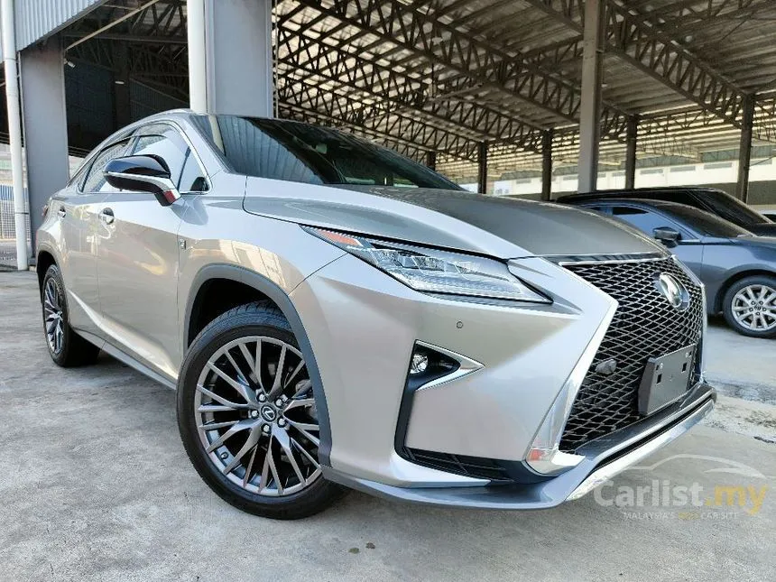 Recon 2017 Lexus RX200t 2.0 F Sport 4WD Panaromic Roof PCS LKA BSM HUD ...