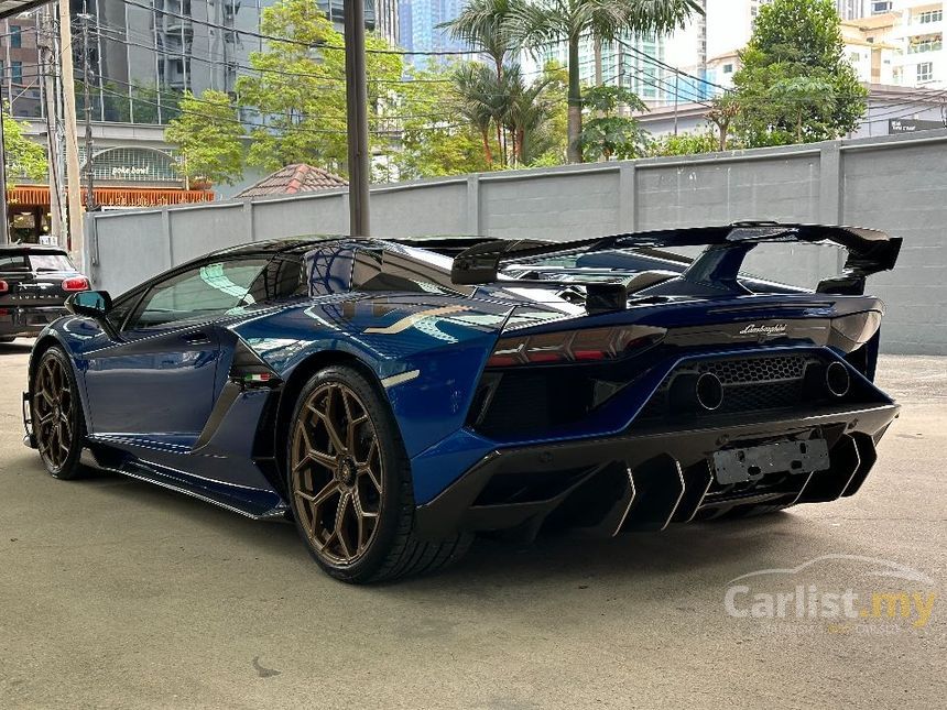 Recon 2019 Lamborghini Aventador 6.5 SVJ Coupe ROADSTER FULL EXHAUST ...