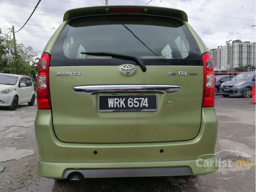 Toyota Avanza 2008 G 1.5 in Kuala Lumpur Automatic MPV Green for RM ...