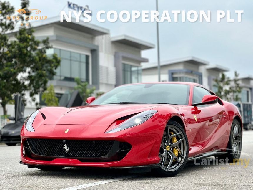 Recon 2020 Ferrari 812 Superfast Coupe 6.5 V12 F1 DCT Unregistered Rear ...