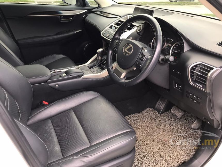 Used 2016 Lexus NX200T 2.0 F-SPORT (A) SUNROOF POWERBOOT BLACK INTERIOR ...