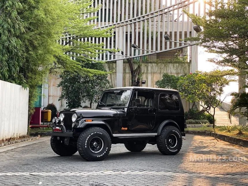 Jual Mobil Jeep Willys 1984 CJ 7 4.2 di DKI Jakarta Manual Jeep Hitam ...