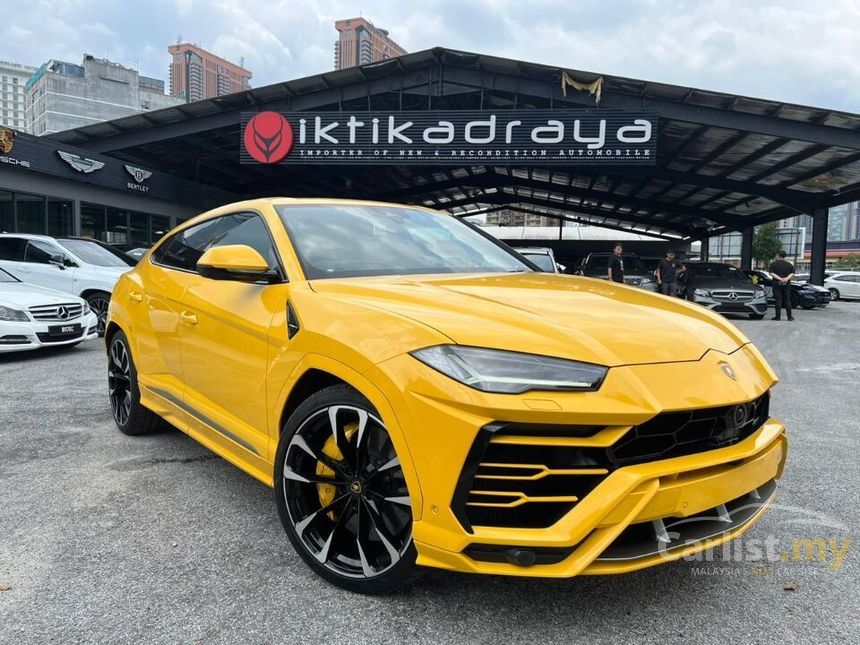 Recon 2022 Lamborghini Urus 4.0 SUV Original Yellow & Yellow Stitching ...
