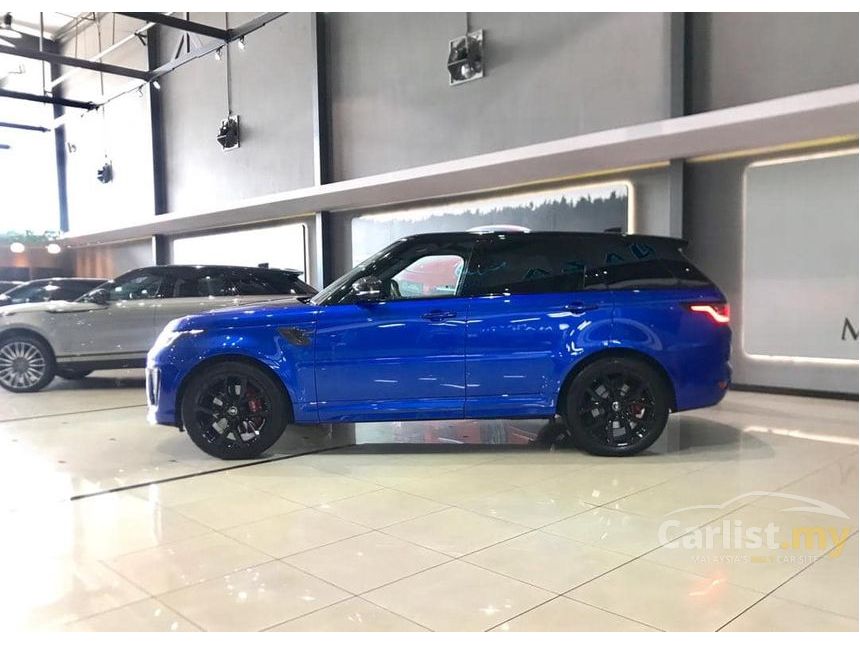 Recon 2018 Land Rover Range Rover Sport 5.0 SVR Carbon Pack Blue ...