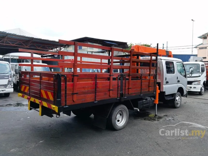 Recon hino double cab lorry crane /Isuzu crew cab lorry crane /Bdm ...