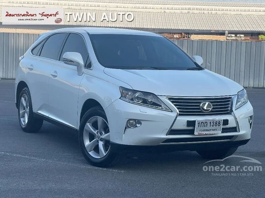 Lexus RX270 2013 Premium 2.7 in กรุงเทพและปริมณฑล Automatic SUV สีขาว ...