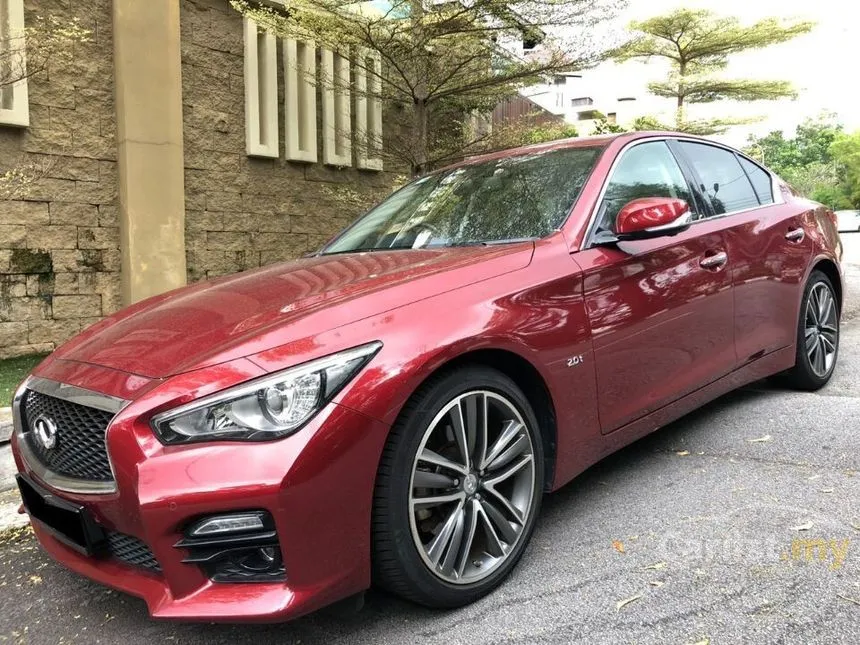 Used 2015 INFINITI Q50 2.0T 55304km Full Service Record - Carlist.my