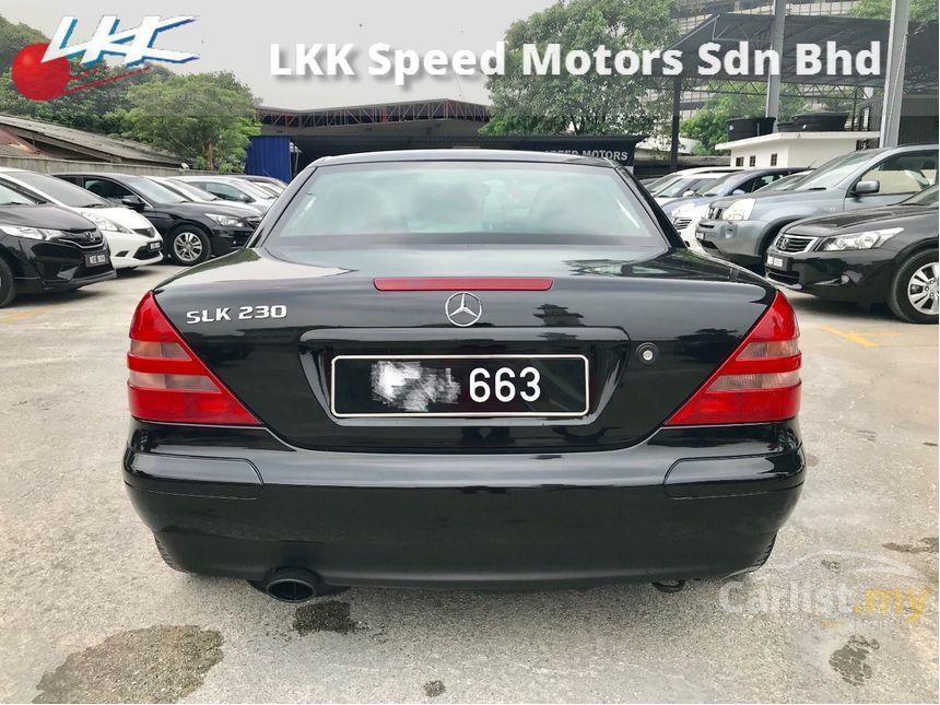 Used 2001 Mercedes-Benz SLK230 2.3 (A) ORIGINAL MILEAGE 36K KM 1 UNCLE ...