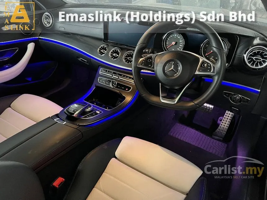 Recon 2018 Mercedes-Benz E300 2.0 AMG Line Coupe Ambient Room LED-Light ...