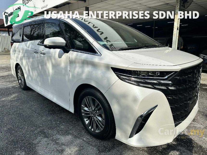 Recon 2024 Toyota Alphard 2.5 Z 7-Seater MPV#4 CAMERA#BLACK LEATHER# ...