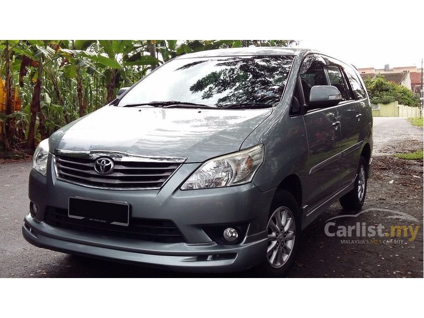 Toyota Innova 2014 G 2.0 in Selangor Automatic MPV Grey for RM 69,800 ...