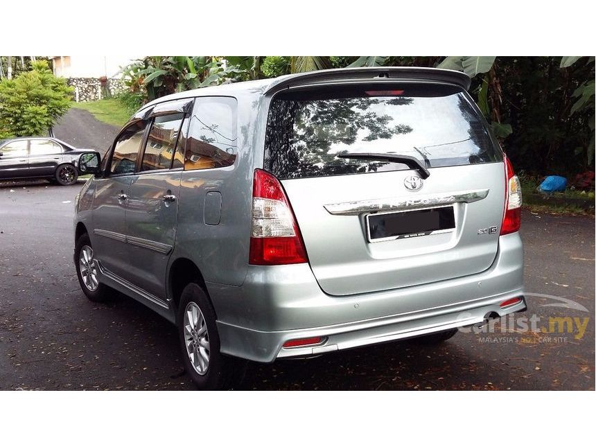Toyota Innova 2014 G 2.0 in Selangor Automatic MPV Grey for RM 69,800 ...
