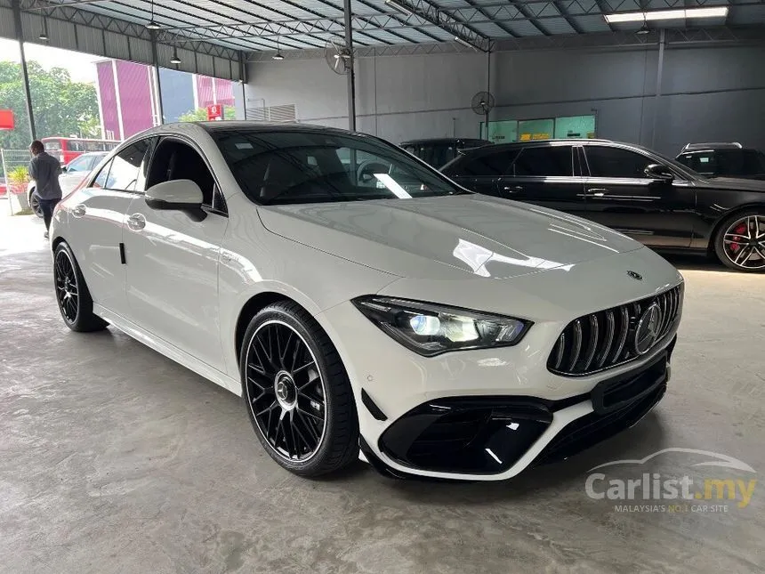 Recon 2020 Mercedes-Benz CLA35 AMG 2.0 4MATIC Premium Plus Coupe (White ...