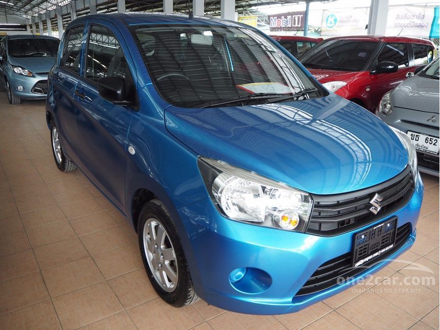 Suzuki Celerio 2015 (ปี 14-17) GA 1.0 เกียร์ธรรมดา สีฟ้า | One2car.com ...