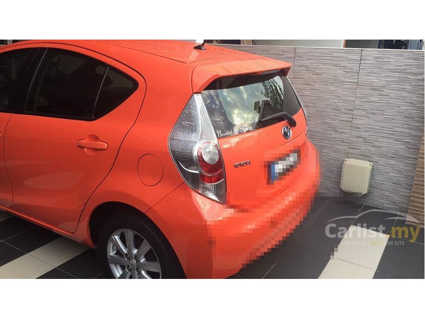 Toyota Prius C 2012 Hybrid 1.5 in Selangor Automatic Hatchback Orange ...