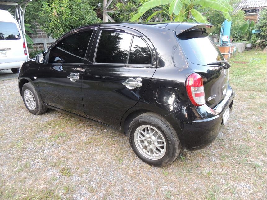 Nissan March 2010 E 1.2 in ภาคเหนือ Manual Hatchback สีดำ for 165,000 ...