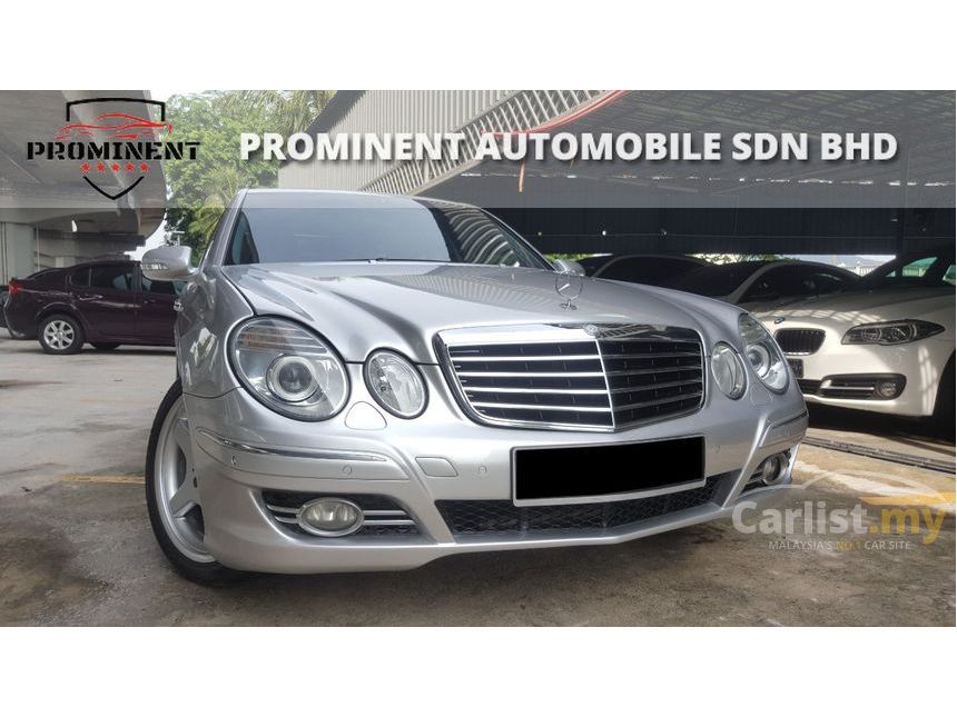 Used Mercedes-Benz E240 AMG NEW FACELIFT 2007,FULL LEATHER BLACK ...