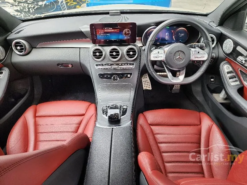 Recon 2018 Mercedes-Benz C200 1.5 TURBO AMG RED LEATHER PAN ROOF ...