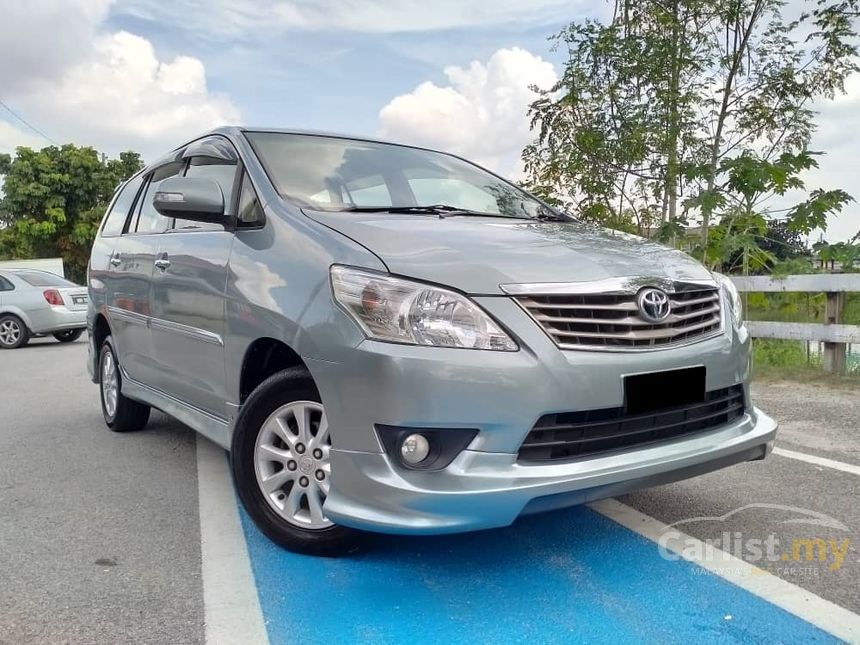 Toyota Innova 2014 G 2.0 in Selangor Automatic MPV Blue for RM 46,888 ...