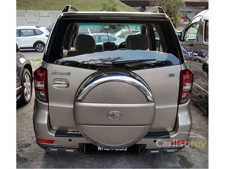 Used TOYOTA RUSH 1.5 VVTI - S-SPEC (A) 1ST LADY OWNER - LUXURY 7 SEATER ...