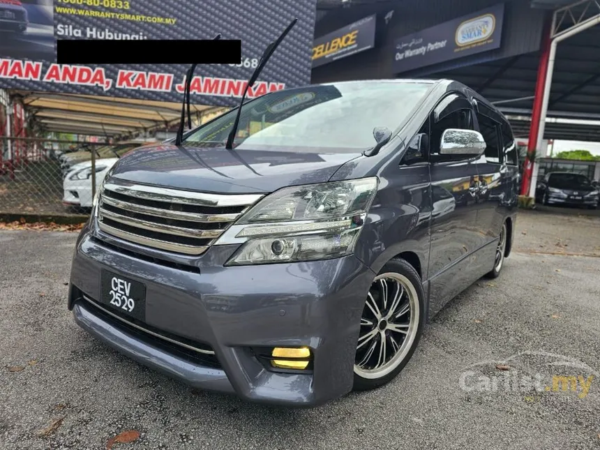 Used 2010 Toyota Vellfire 2.4 Z 1 OWNER POWER BOOT - Carlist.my