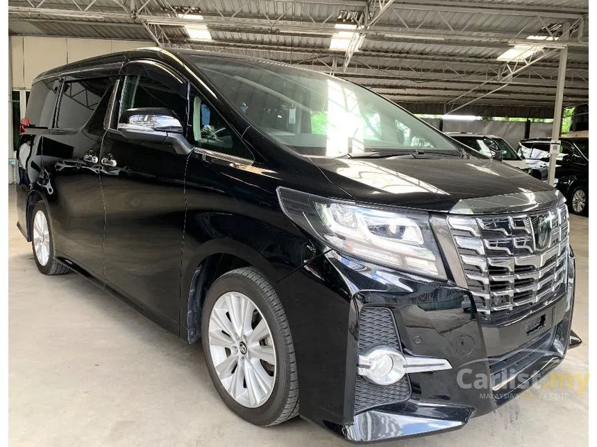 Recon 2017 Toyota Alphard 2.5 SA - SUNROOF - PRE CRASH - 7 SEATER ...