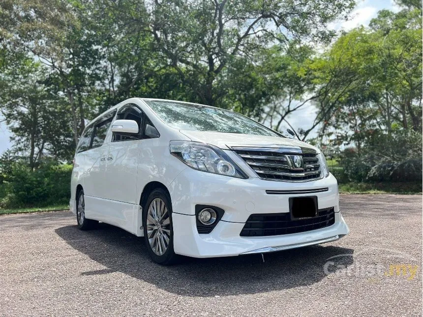 Used 2013 REG 2015 Toyota Alphard 2.4 G 240S Gold 7 SEATER SUNROOF ...