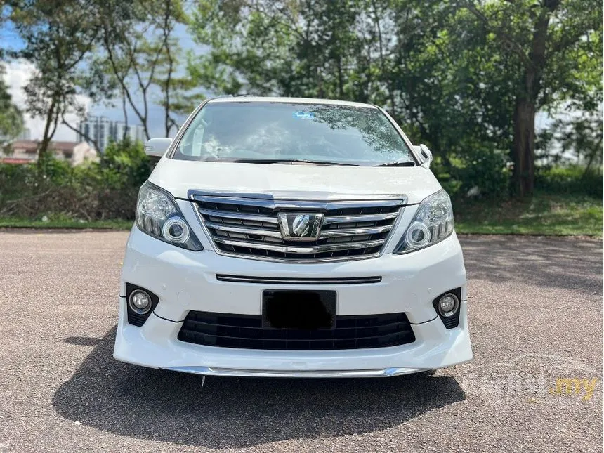 Used 2013 REG 2015 Toyota Alphard 2.4 G 240S Gold 7 SEATER SUNROOF ...