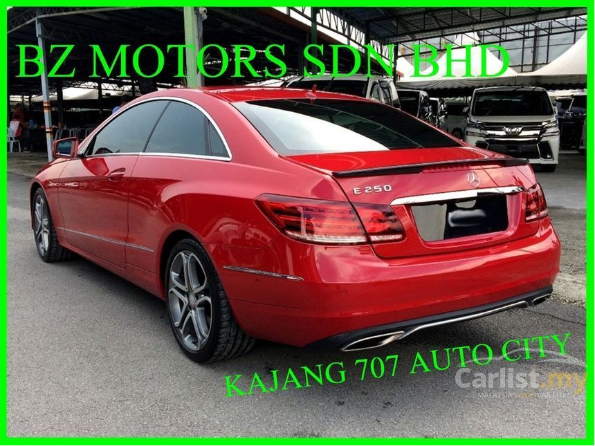 Mercedes-Benz E250 2014 2.0 in Selangor Automatic Coupe Red for RM ...